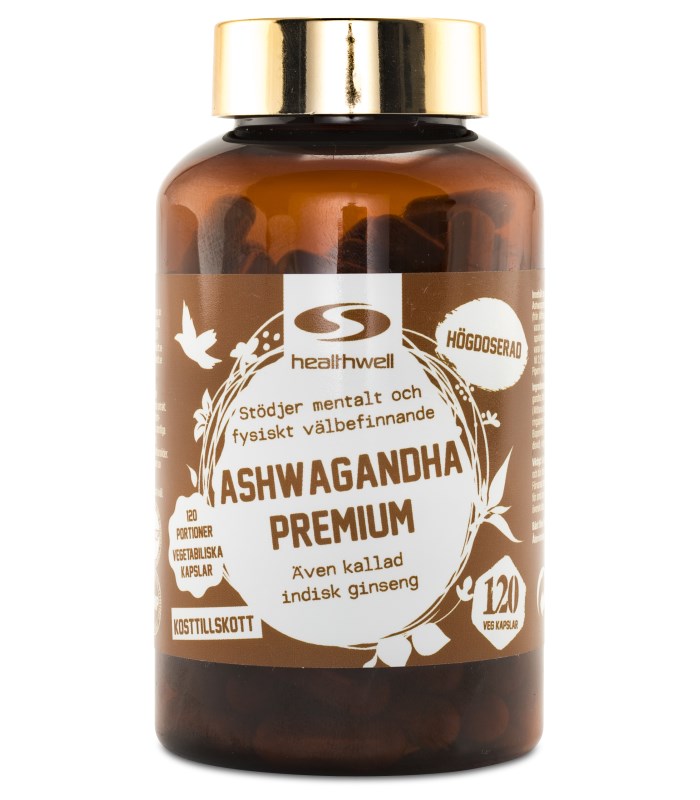 Ashwagandha Premium | För mental prestation | Svensk Hälsokost
