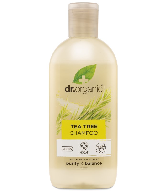Dr Organic Tea Tree Shampoo | Svensk Hälsokost