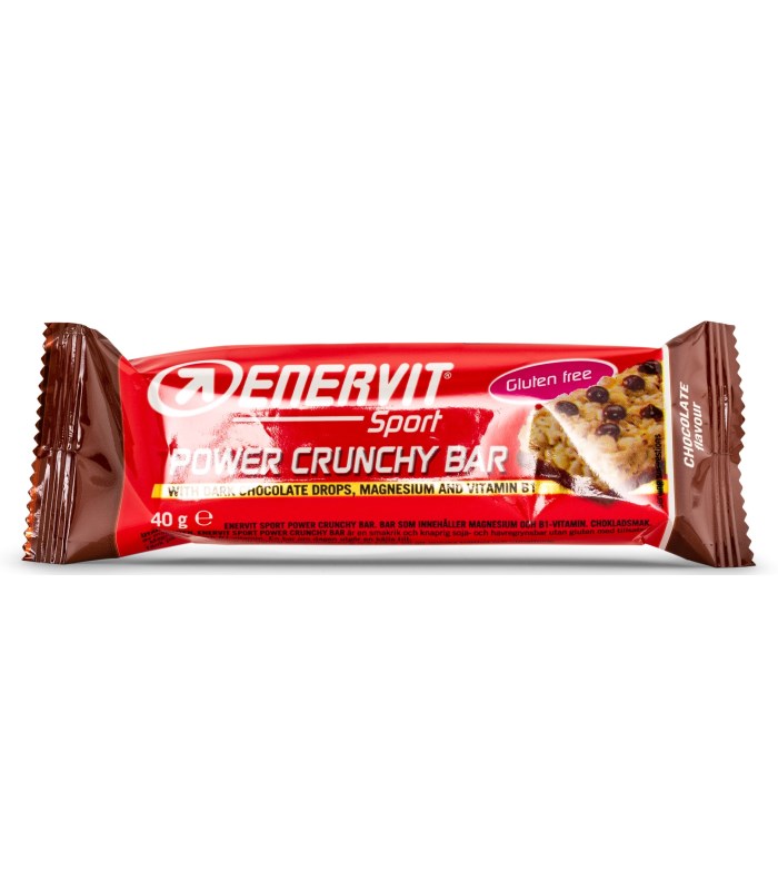Handla Enervit Power Crunchy Sport Bar hos Svensk Hälsokost. Fri frakt!