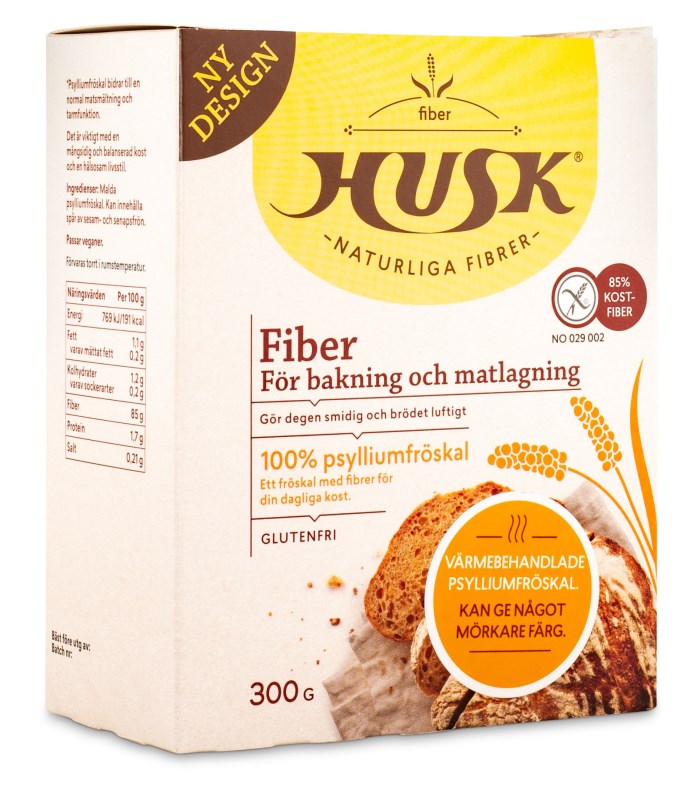 Handla FiberHUSK hos Svensk Hälsokost. Fri frakt!