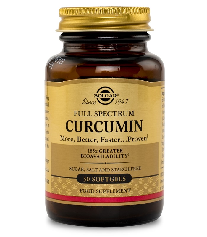 Solgar Full Spectrum Curcumin | Svensk Hälsokost
