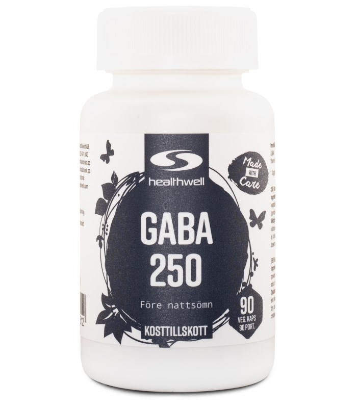 GABA 250 | Före nattsömn | Svensk Hälsokost