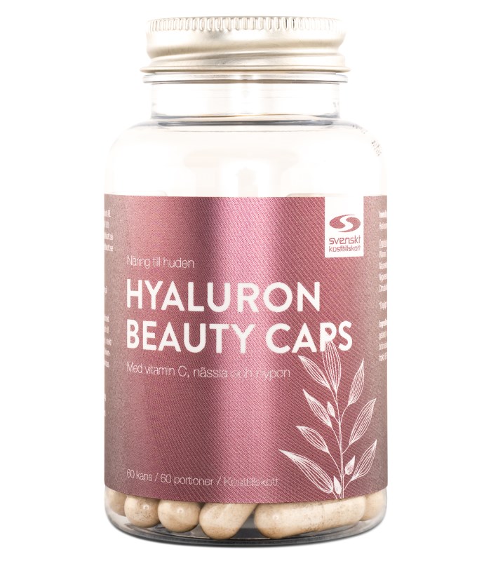 Hyaluron Beauty Caps | För din hud | Svensk Hälsokost