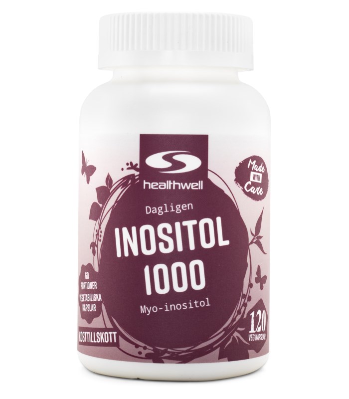 Inositol 1000 | Myo-inositol | Handla nu | Svensk Hälsokost