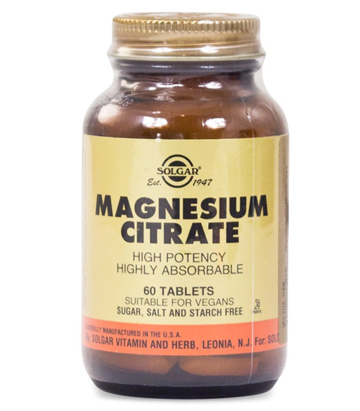 Solgar Magnesium Citrate | Svensk Hälsokost