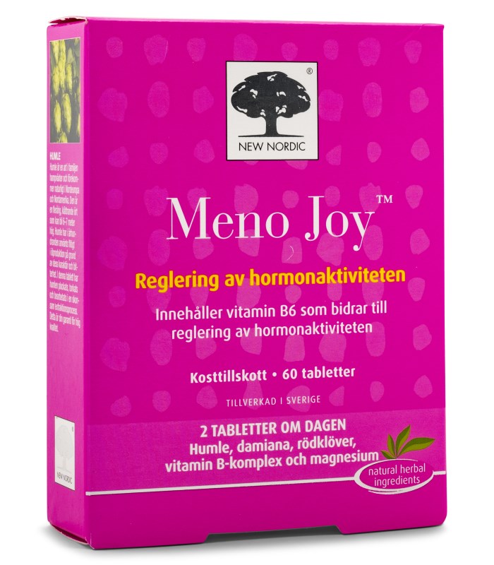 New Nordic Meno Joy 60 tabl. | Vid klimakteriebesvär | Svensk Hälsokost
