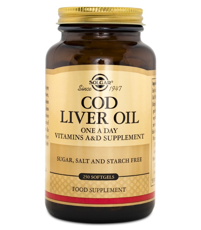 Solgar Cod Liver Oil | Svensk Hälsokost