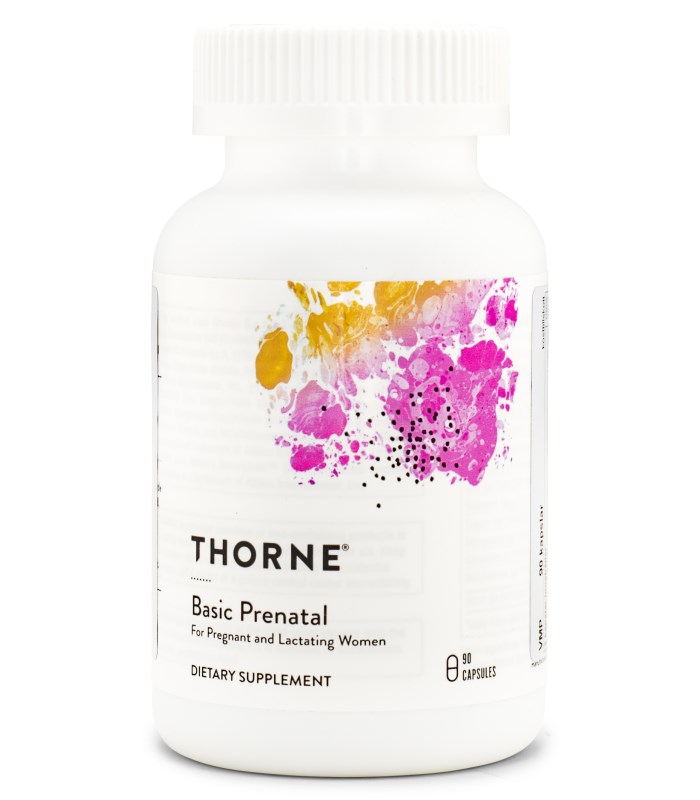 Thorne Basic Prenatal | Multivitamin | Svensk Hälsokost