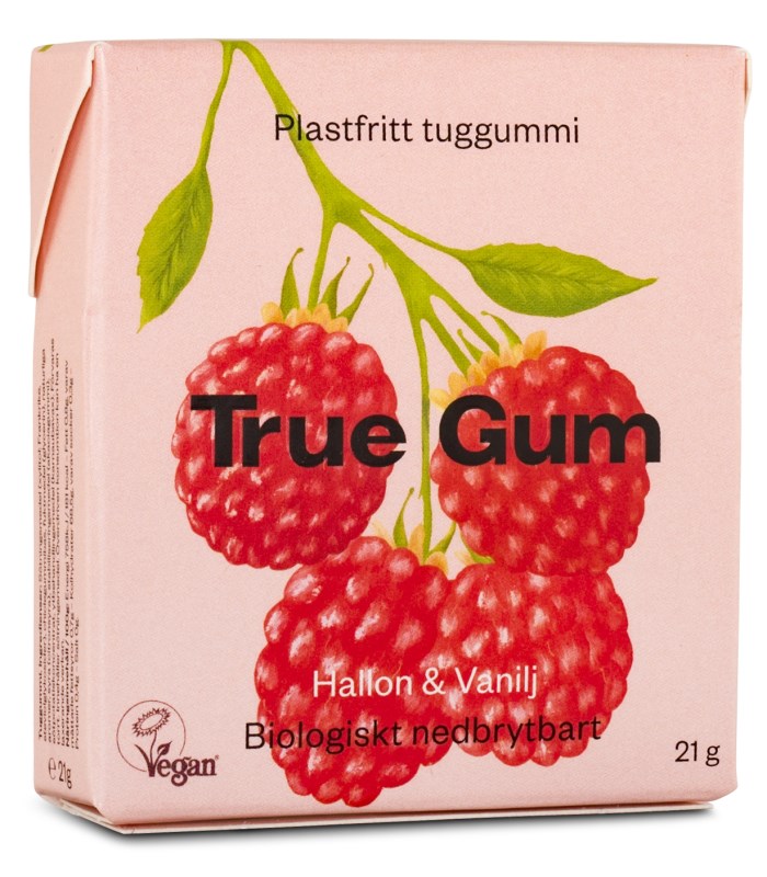 True Gum Tuggummi | Veganskt | Svensk Hälsokost