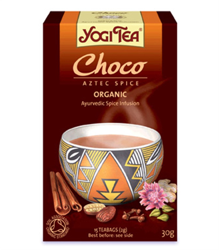 Handla Yogi Tea Choco hos Svensk Hälsokost. Fri frakt!